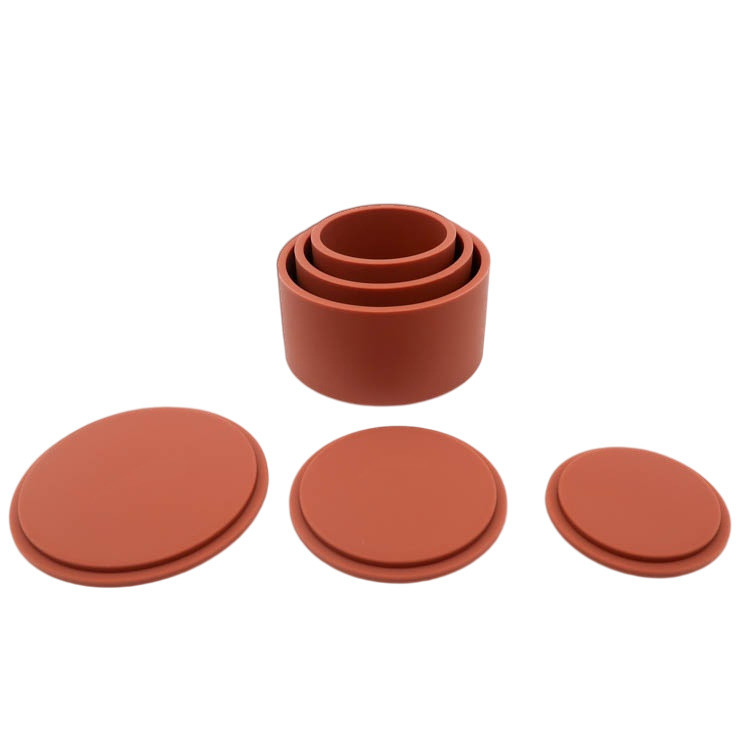 Nontoxic EPDM Silicone Storage Container Compressed Reusable Silicone ...